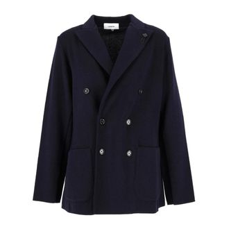 Lardini Giacca Maglia - - Jackets - Herren - Blau - XL