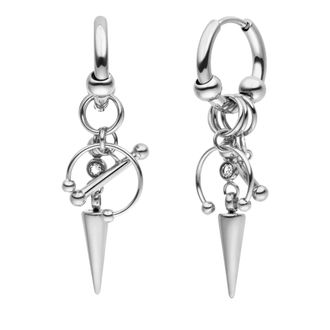 Liebeskind Liebeskind Berlin Ohrringe - Edelstahl Urban Chic - Gr. unisize - in Silber - f&uuml;r Damen