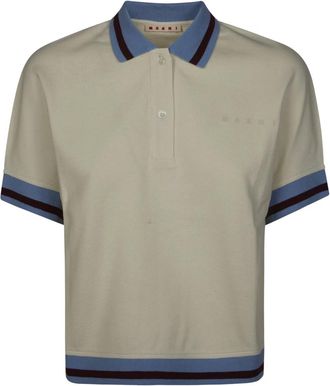 Marni Femme, Tops, Beige, Taille: 38 FR Polo MM Cocoon Fit