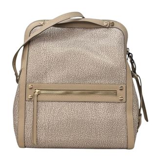 Borbonese Damen, Taschen, Beige, ONE SIZEGr&ouml;&szlig;e