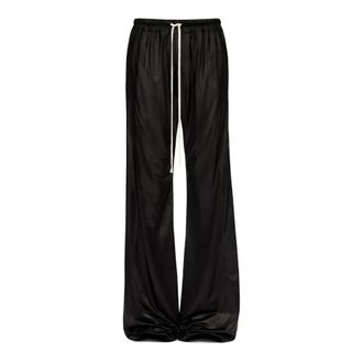 Rick Owens Wide Pusher Pants - - Trousers - Damen - Schwarzk - L