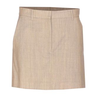 Erika Cavallini Semi Couture Damen, R&ouml;cke, Beige, LGr&ouml;&szlig;e