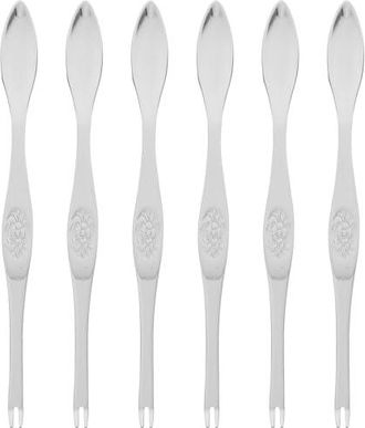 Aboofan 6 Pi&egrave;Ces Outils De Crabe en Acier Inoxydable Fourchettes Et Cuill&egrave;Res Multifonctionnelles pour Fruits De Mer Id&eacute;Al pour Restaurants Et Domicile