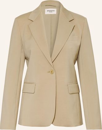 Max Mara Weekend Max Mara Blazer Lamine beige