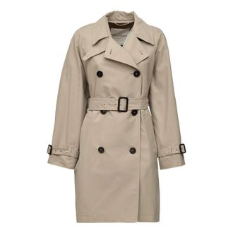 Max Mara Trench Midi Doppiopetto - - Coats - Damen - Beige - XS