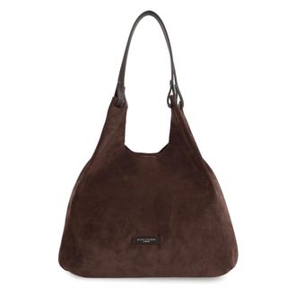 Gianni Chiarini Femme, Sacs, Brun, Taille: ONE Size Sac en cuir su&eacute;d&eacute; avec poign&eacute;es