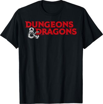 Dungeons & Dragons Red Logo T-Shirt