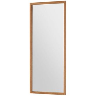M&S Collection M&s - Miroir rectangulaire 50x2x120 cm en ch&ecirc;ne massif naturel