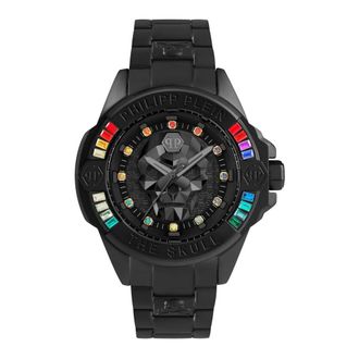 Philipp Plein Genderless Skull Uhr - - Accessories - Herren - Schwarzk - ONE SIZE