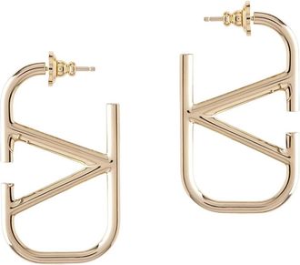 Valentino Garavani Femme, Accessoires, Jaune, Taille: ONE Size VLogo Signature Earrings