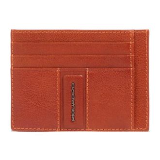 Piquadro Schmale Leder-Kartenh&uuml;lle - - Accessories - Herren - Braun - ONE SIZE