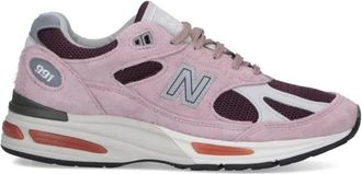 New Balance Low-Top Sneaker - Suede And Mesh Sneakers With Iconic Branding And T - Gr. 4_5 - in Gold - für Damen