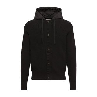 Moncler Cardigan zipp&eacute; Edit noir - Homme - Pulls - Noir - Taille: L