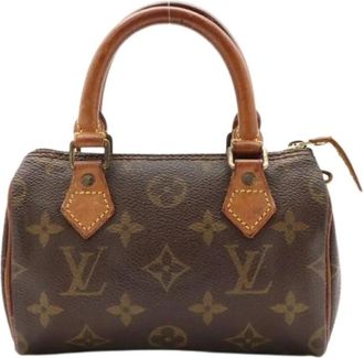 Louis Vuitton Pre-owned Monogram Mini Pouch - Femme - Pre-owned - Brun - Taille: ONE Size