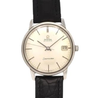 Omega Montre Pre-owned Vintage - Homme - Pre-owned - Beige - Taille: ONE Size