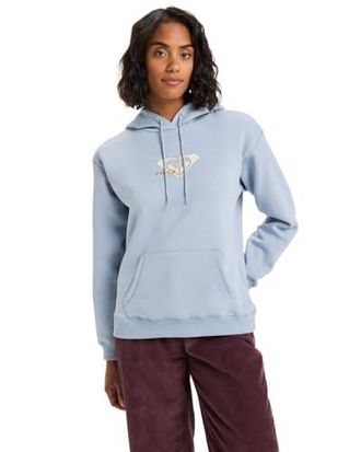 Roxy VL Surf Stoked Brushed - Hoodie for Women - Sweat à Capuche - Femme - M - Bleu