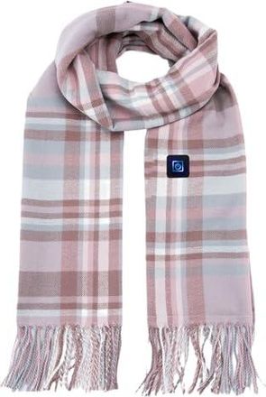 Generic Compatible avec l&eacute;charpe de moto pour femmes pour hommes et femmes, nouvelle &eacute;charpe chauffante (recharge non incluse). Foulards bleus plus, Rose, tai