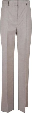 Max Mara Femme, Pantalons, Brun, Taille: 36 FR Pantalone in flanella stretch