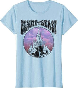 Disney Die Sch&ouml;ne und das Biest Vintage-Retro T-Shirt
