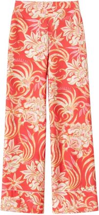 Maliparmi Maliparmi, Femme, Pantalons, Multicolore, Taille: 42 FR Wide Pantalons