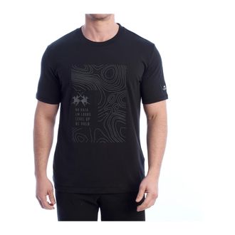 La Martina Herren Kurzarm Grafik T-Shirt - - Tops - Herren - Schwarzk - 2XL