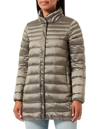 Geox Woman D JAYSEN DOWNJACKETS BRIGHT CEMENT44_IT