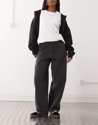 Obey Leah baggy - Jean - Noir délavé