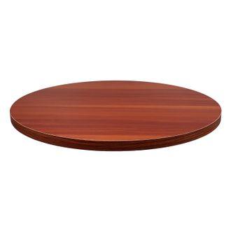 Artibetter Runde Holztischplatte 40cm &oslash; Aus Best&auml;ndigem Holz F&uuml;r Esszimmer K&uuml;che B&uuml;ro Multifunktional Ohne Vorbohrung