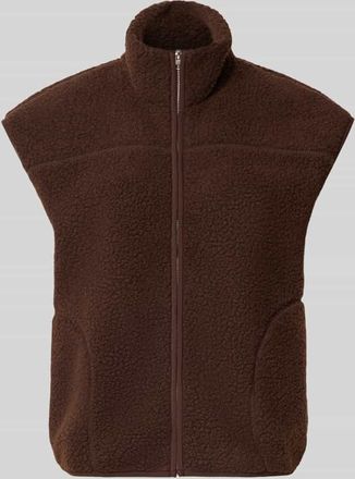 Pieces Relaxed Fit Weste in Teddy-Optik Modell SADIA