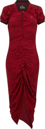 Vivienne Westwood Femme, Robes, Rouge, Taille: 38 FR Pulling Midi Dress