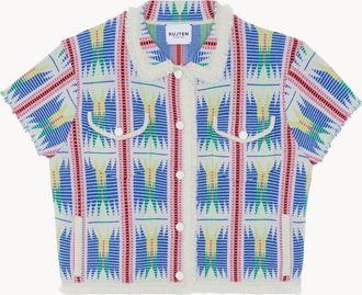 Kujten Veste cachemire manches courtes, 4 fils - Veste Jiana