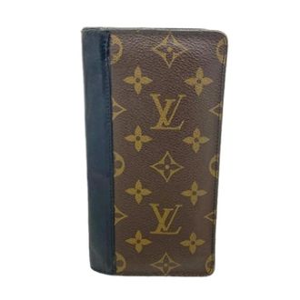 Louis Vuitton Portefeuille long (bi-pli) Pre-owned - Homme - Pre-owned - Brun - Taille: ONE Size