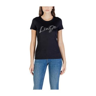 Liu Jo Better T-shirt - - Tops - Damen - Schwarzk - L