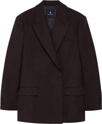 Anine Bing Femme, Vestes, Brun, Taille: 40 FR Aretha Blazer