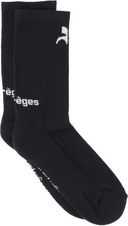Courrèges Ac Sports Logo Socks