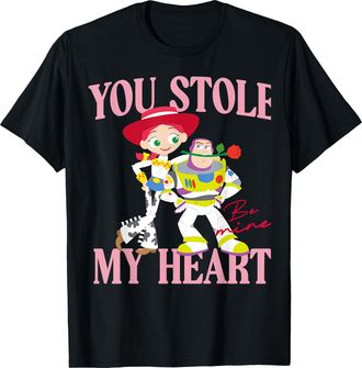 Disney Toy Story Jessie and Buzz You Stole My Heart Valentine T-Shirt