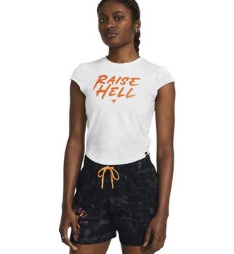 Under Armour Project Rock Underground Cap W - T-Shirt - Damen