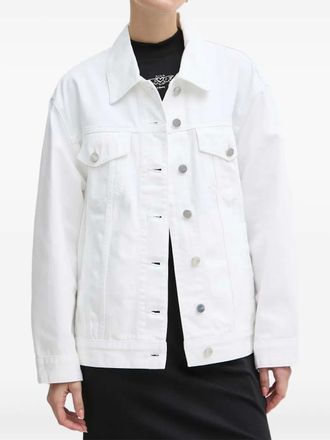 Miss Sixty veste boutonn&eacute;e &agrave; imprim&eacute; graphique - Blanc