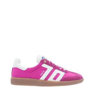 Back70 Back70, Femme, Chaussures, Rose, Taille: 36 EU Baskets en daim fuchsia avec mousse à mémoire