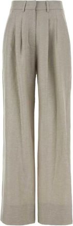 Pantaloni Torino Femme, Pantalons, Beige, Taille: 38 FR Pantalon large Frankie