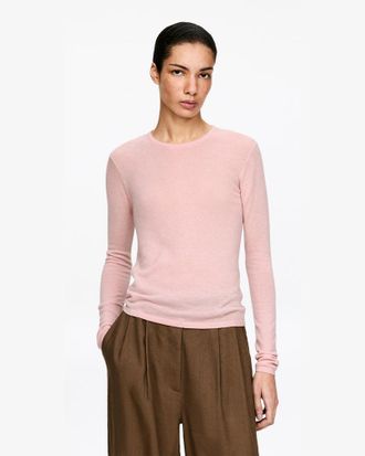 Arket Pullover Aus Reinem Kaschmir -Rosa