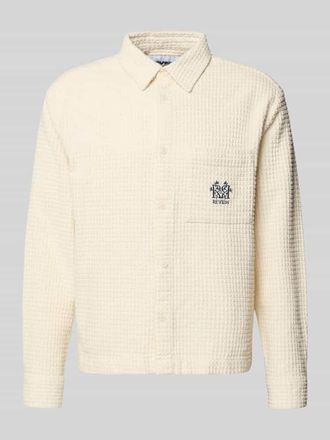 Review Regular Fit Freizeithemd mit Logo-Stitching