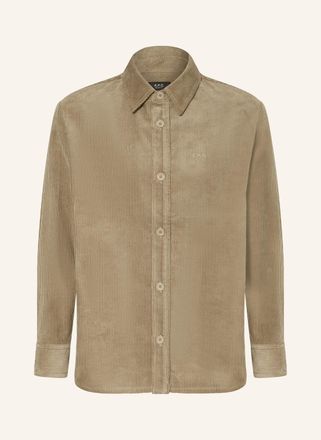A.P.C. Overjacket Bobby Aus Cord beige