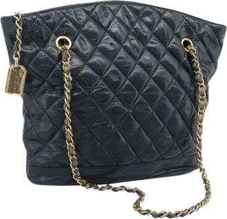 Chanel Sac port&eacute; &eacute;paule Pre-owned - Femme - Pre-owned - Noir - Taille: ONE Size