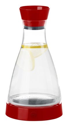 T-fal Flow Friends Karaffe - 1L, Kunststoff, rot, 14 x 14 x 26,5 cm