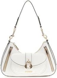 Guess Sac Hobo Jessa en PU pour femme Blanc