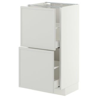 IKEA METOD / MAXIMERA Unterschrank mit 2 Schubladen