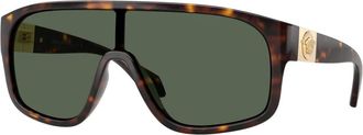 Versace Lunettes de soleil - Homme - Accessoires - Brun - Taille: 31 MM