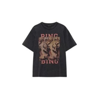 Anine Bing Femme, Tops, Noir, Taille: 36 FR Cade Tee
