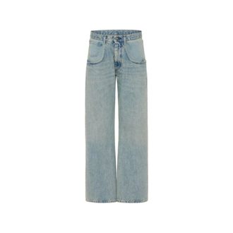 Maison Margiela Femme, Jeans, Bleu, Taille: W26 Jean Droit